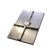 China Ductwork Brushed Panel Sheet Metal Stamping Aluminum Stainless Steel Fabrication for sale