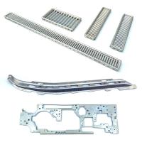China Auto Sheet Metal Fabrication Welding Aluminum Metal Tile Trim for sale