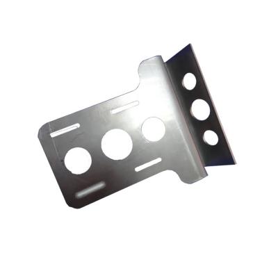 China Stainless steel sheet stamping forming bracket parts electroplating parts for sale