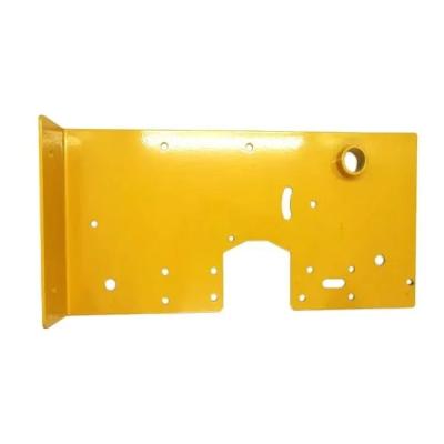 China Precision OEM ODM Custom High End Metal Stamping Sheet Yellow Powder Coating for sale