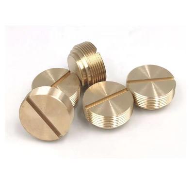 China Customized precision brass machining parts Chinese brand factory interface for sale