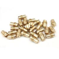 China Customized precision brass machining parts Chinese brand factory interface for sale