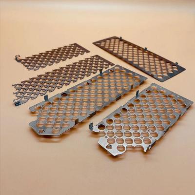 China oem custom stainless steel aluminum stamping bending products new energy auto parts for sale