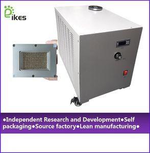China Disc Shaped UV LED Curing System 385nm 395nm 10000-15000MW/Cm2 for sale