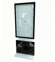 China Custom 32-65inch Galvanized Steel Kiosk Enclosure with Tempered Glass for High-Traffic Public Spaces for sale