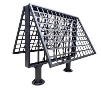 China Custom Special Shaped Arc Ring & Dual-Sided LED Screen Metal Frame with Galvanized Steel for Outdoor & Indoor Use for sale