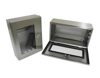 China Stainless Steel IP65 Waterproof Power Control Box with Customizable Dimensions for Industrial Electrical Enclosure for sale