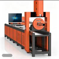 China 1500W Mini CNC Laser Pipe Cutting Machine with Raycus Laser Source and Dual Pneumatic Chuck for 90-170mm Pipes in Compact Small Size for sale