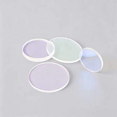 China Industrial Grade High Purity Quartz Glass Laser Protective Mirror and Focus Lens with High Temperature Resistance and Precision Polished Surface for sale