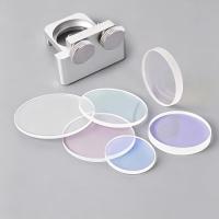 China Industrial Grade High Purity Quartz Glass Laser Protective Mirror and Focus Lens with High Temperature Resistance and Precision Polished Surface for sale