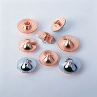 China Nickel-Plated Pure Copper Laser Cutting Nozzle Precision Machined for Perfect Cutting Edge and Smooth Finish for sale