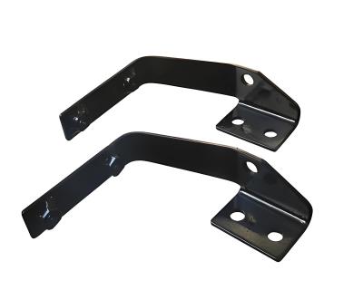 China Custom OEM Stamped Auto Sheet Metal Brackets with Powder Coating & Electroplating for Precision Die Stamping for sale