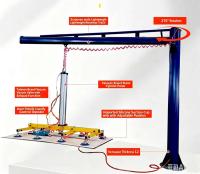 China Industrial-Grade Electric Vacuum Lifter with 500kg Capacity for Precise Sheet Metal Loading on Laser Cutting Machines for sale