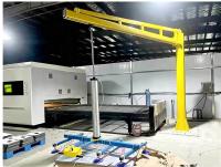 China Industrial-Grade Electric Vacuum Lifter with 500kg Capacity for Precise Sheet Metal Loading on Laser Cutting Machines for sale