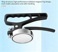 China 60kg Lifting Capacity Handheld Permanent Magnet Lifter with Ergonomic Handle for Safe and Efficient Steel Plate Retrieval for sale