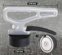 China Ergonomic Portable Magnetic Lifter with 60kg Pull Force and Permanent Magnet Technology for Steel Plate Handling for sale