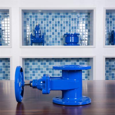 China QT450 F4 Soft Seal Gate Valve Pn16 PN10 QT450 Water Gas Oil Ball Mill Cast Iron for sale