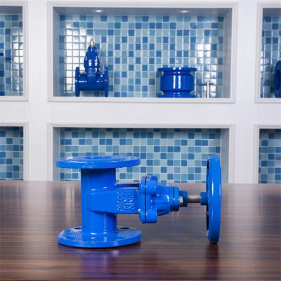 China Ball Mill Soft Seal Gate Valve PN16 QT450 DN50 Cast Iron Gate Valve for sale
