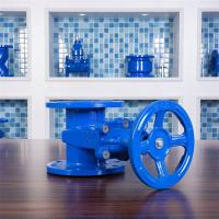 China GGG50 Cast Iron Gate Valve Flange Type Soft Seal Pn16 PN10 Z45X-16 German Standard for sale