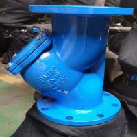 China Cast Ductile Iron Y Strainer Stainless DN200 Basket Y Type Water Filter for sale