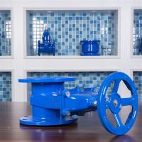 China Ggg50 Dn100 Ductile Iron Din F4 Resilient Seated Gate Valve Non Rusting for sale