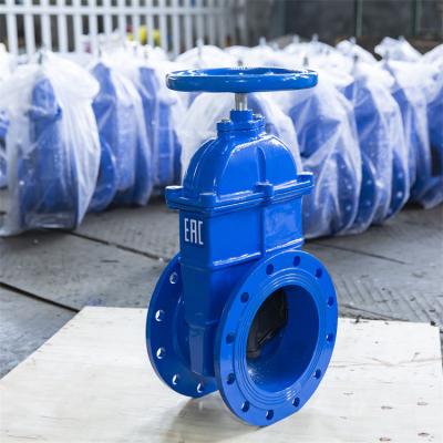 China Low Temperature GGG50 Gate Valve Threaded Type Elastic PN10 Wastewater Gate Valves for sale