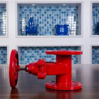 China High Temperature Ductile Iron Gate Valve QT400 QT450 Elastic Seat Gate Valve for sale