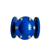 China Nodular Float Ball Check Valve Cast Iron Ductile Non Return Check Valve for sale