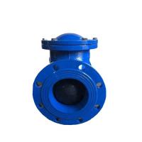 China H44X-16Q Nodular Cast Iron Check Valve Ductile DN50 Rubber Flap Check Valve for sale