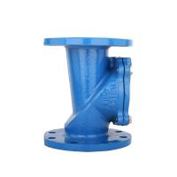 China Nodular Floating Ball Check Valve Cast Iron Pn10 Pn16 Flanged Swing Check Valve for sale