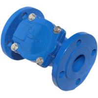 China Flanged F6 Non Return Swing Check Valve Ductile Cast Iron PN10 PN16 for sale