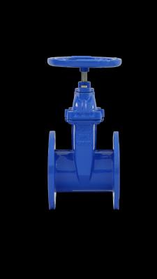 China Water Pressure Soft Seal Gate Valve GGG50 DN100 F4 Elastic Seat Gate Valve for sale