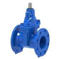 China Cast Iron Water Pressure Soft Seal Gate Valve GGG40/50 QT450 DN100 F4 for sale