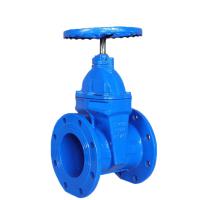 China Grey Iron Non Rising Stem Qt450 Pn16 Cast Iron Gate Valve W/ Rubber Wedge for sale