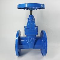China Grey Iron Non Rising Stem Qt450 Pn16 Cast Iron Gate Valve W/ Rubber Wedge for sale