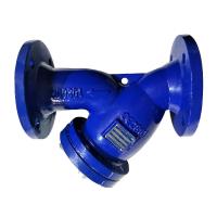 China DIN 3202 F1 Ductile Iron Ggg50 Flanged Water Y Strainer for sale
