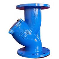 China 150lb Pn10 Pn16 Ductile Iron Y-Type Strainer With Flanged Ends for sale