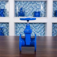 China Ductile Iron Carbon Steel Water Flanged End Gate Valve PN16 DN150 for sale