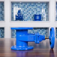 China Ggg50 Din/En Dn 100 Gate Valve Flanged Soft Seat Gate Valve Abrasion Proof for sale