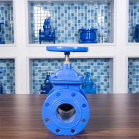 China Ggg50 100mm 4inch Cast Iron Soft Seal Rubber Seat Gate Valve Low Temperature for sale