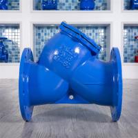 China Carbon Steel Cast Iron Y Filter QT450 Dn150 PN10 Flanged Wye Strainer for sale