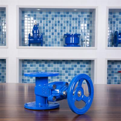 China PN10 GGG50 PN16 Soft Seal Gate Valve Din F4 Resilient Seated Gate Valve for sale