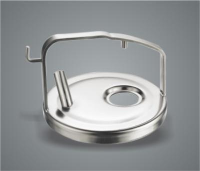 China Small Stainless Steel Bucket Lid for Air Tee Cow Milking Machine - Custom Dimensions with 1-Year Warranty for sale