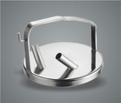 China OEM Custom Stainless Steel Milk Bucket Lid with Clamp Connection for Dairy Equipment - 1 Year Warranty for sale