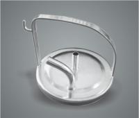 China 304 Stainless Steel Trap Lid Bucket Cover - 12 Inch Diameter Industrial Container Lid for sale