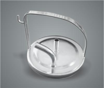 China 304 Stainless Steel Trap Lid Bucket Cover - 12 Inch Diameter Industrial Container Lid for sale