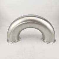 China 304 Stainless Steel Reducing Elbow Butt Weld Fittings - 30° to 180° Angles with ANSI B16.25 Bevel End for sale