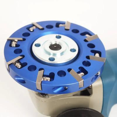 China 8-Blade Hoof Trimming Disc 115mm Diameter for Professional Livestock Care and Veterinary Use for sale