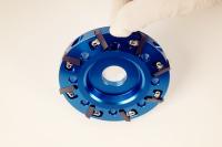 China 8-Blade Cattle Hoof Trimming Disc with Sharp Cutting Edges for Professional Hoof Grinding Equipment for sale