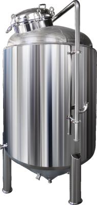 China SUS304 Stainless Steel Conical Fermenter 30-500 Gallon Capacity Customizable for Beer Brewing for sale